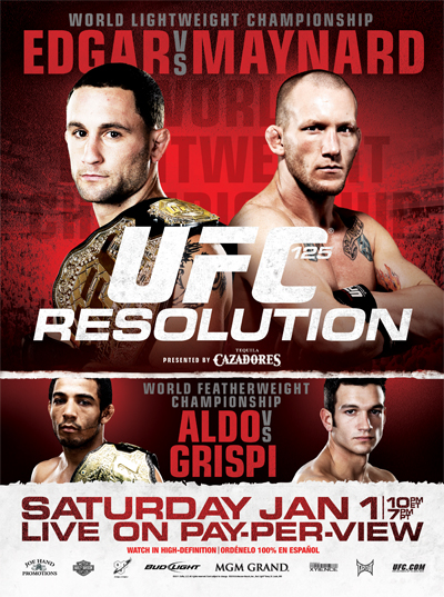 Резултати от MMA състезанието UFC 125: Resolution — MMA.BG