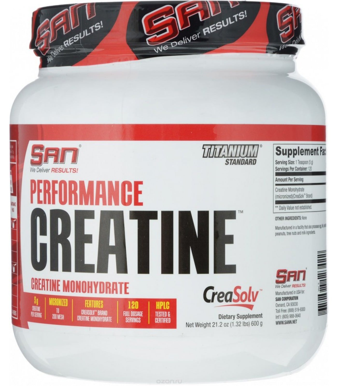 SAN - Performance Creatine / 1200 gr