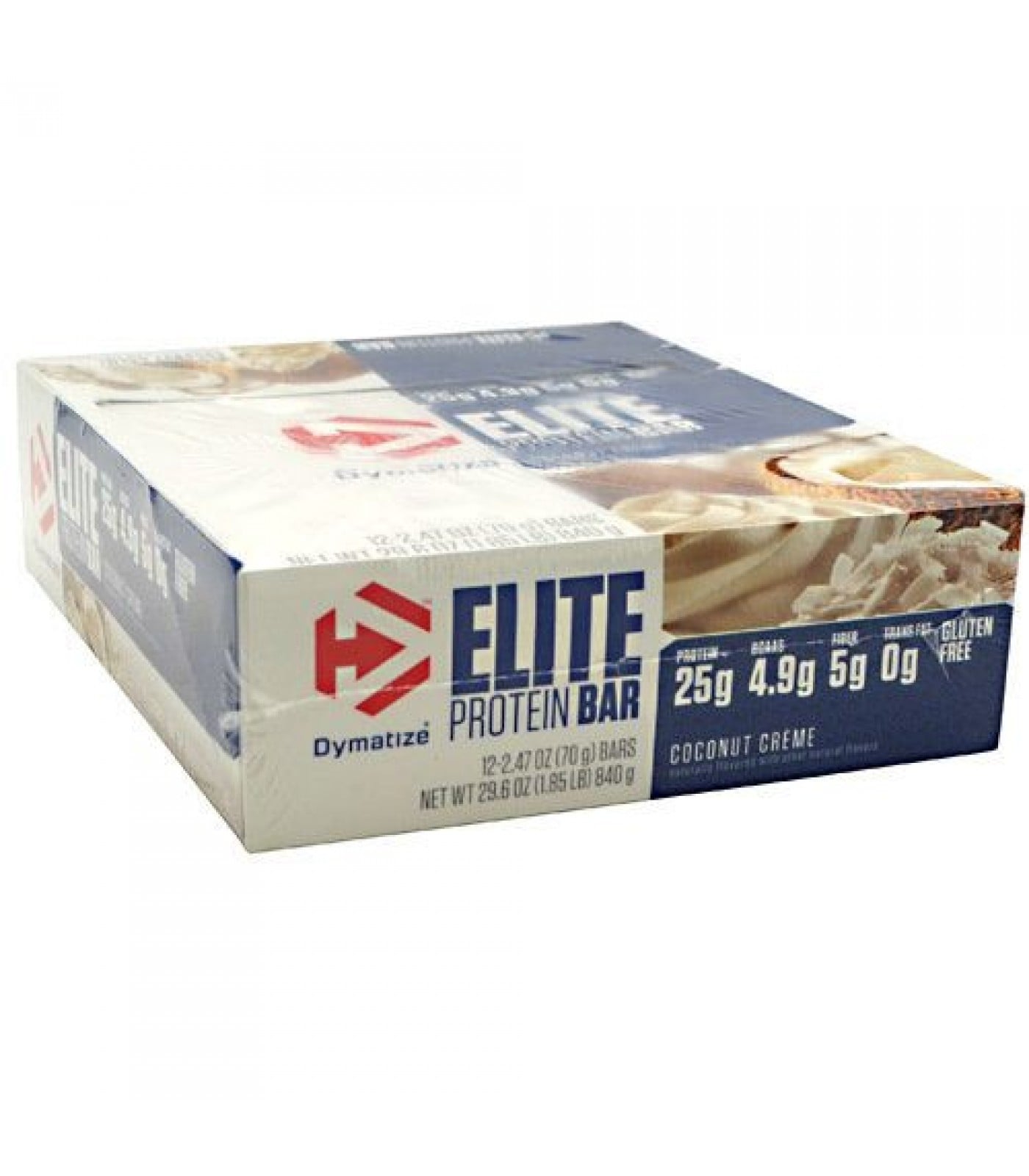Dymatize - Elite Gourmet Protein Bar Box / 6 x 42 gr