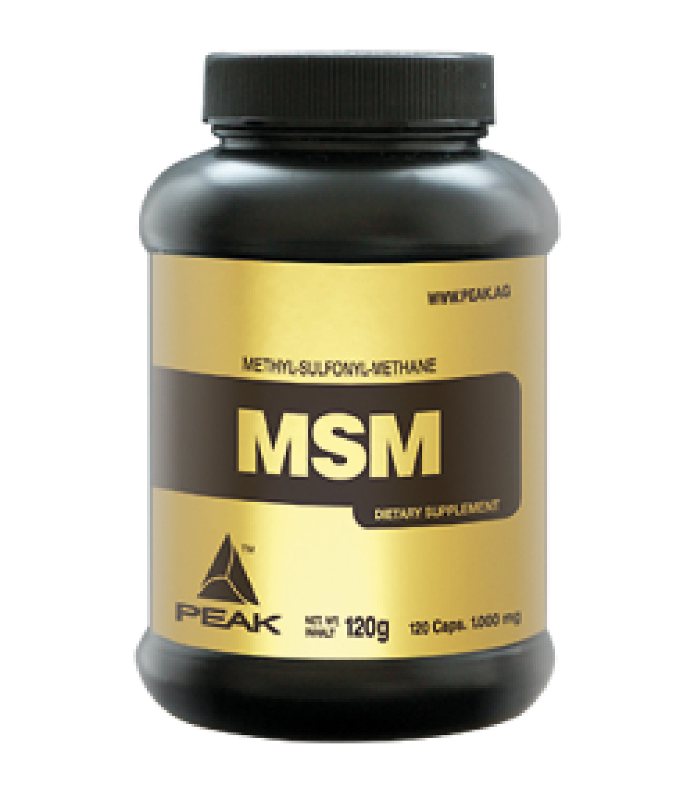 PEAK - MSM (Methylsulfonylmethan) / 120 caps