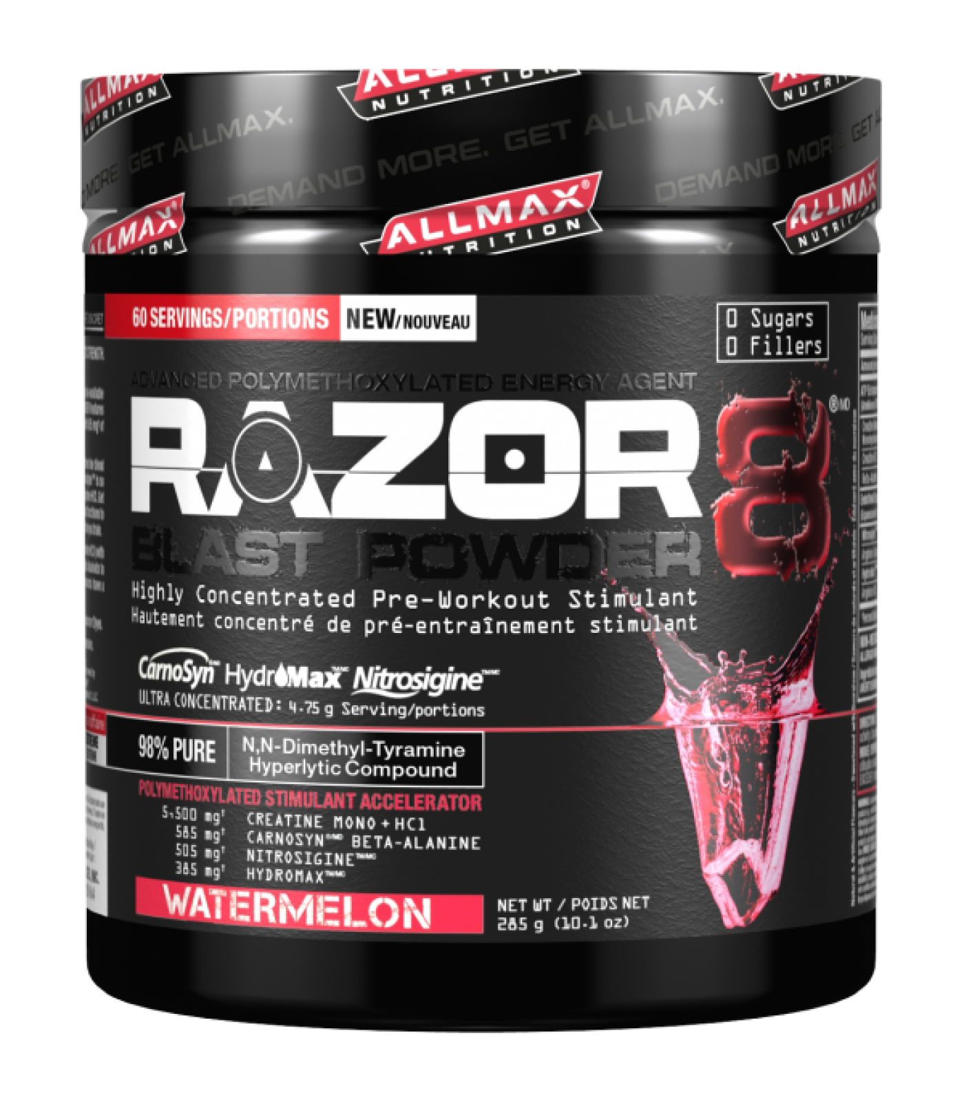 AllMax - Razor 8 Blast Powder / 285 gr.