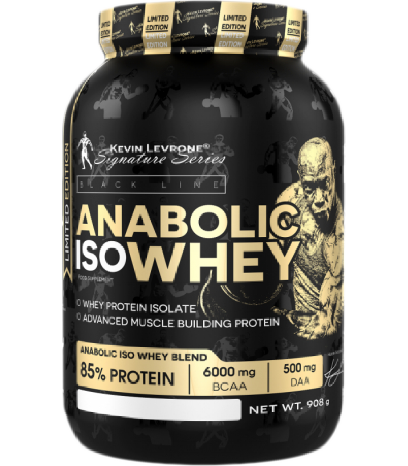Kevin Levrone Black Line / Anabolic ISO Whey - 908гр.
