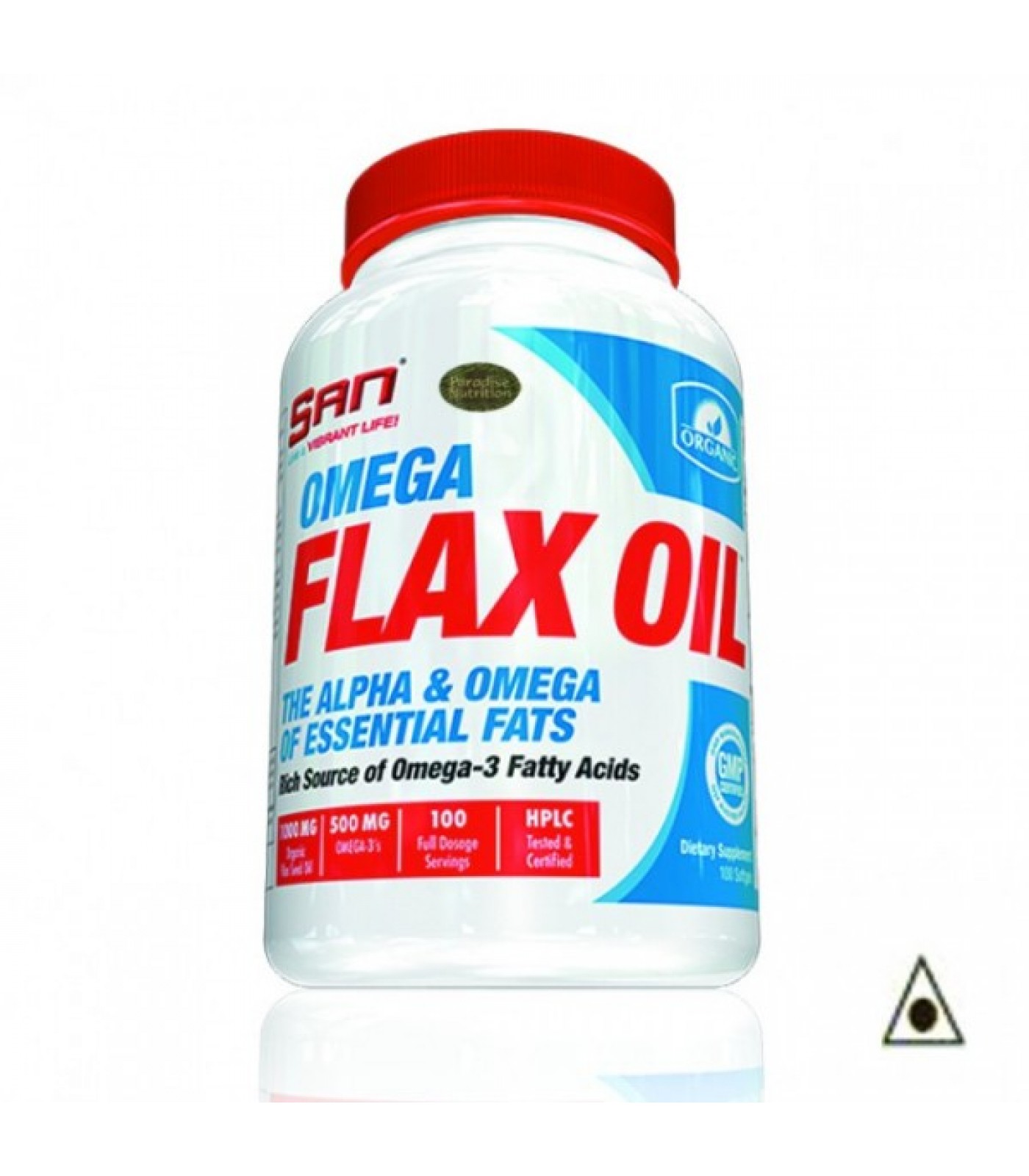 SAN - Omega Flax Oil / 100caps.