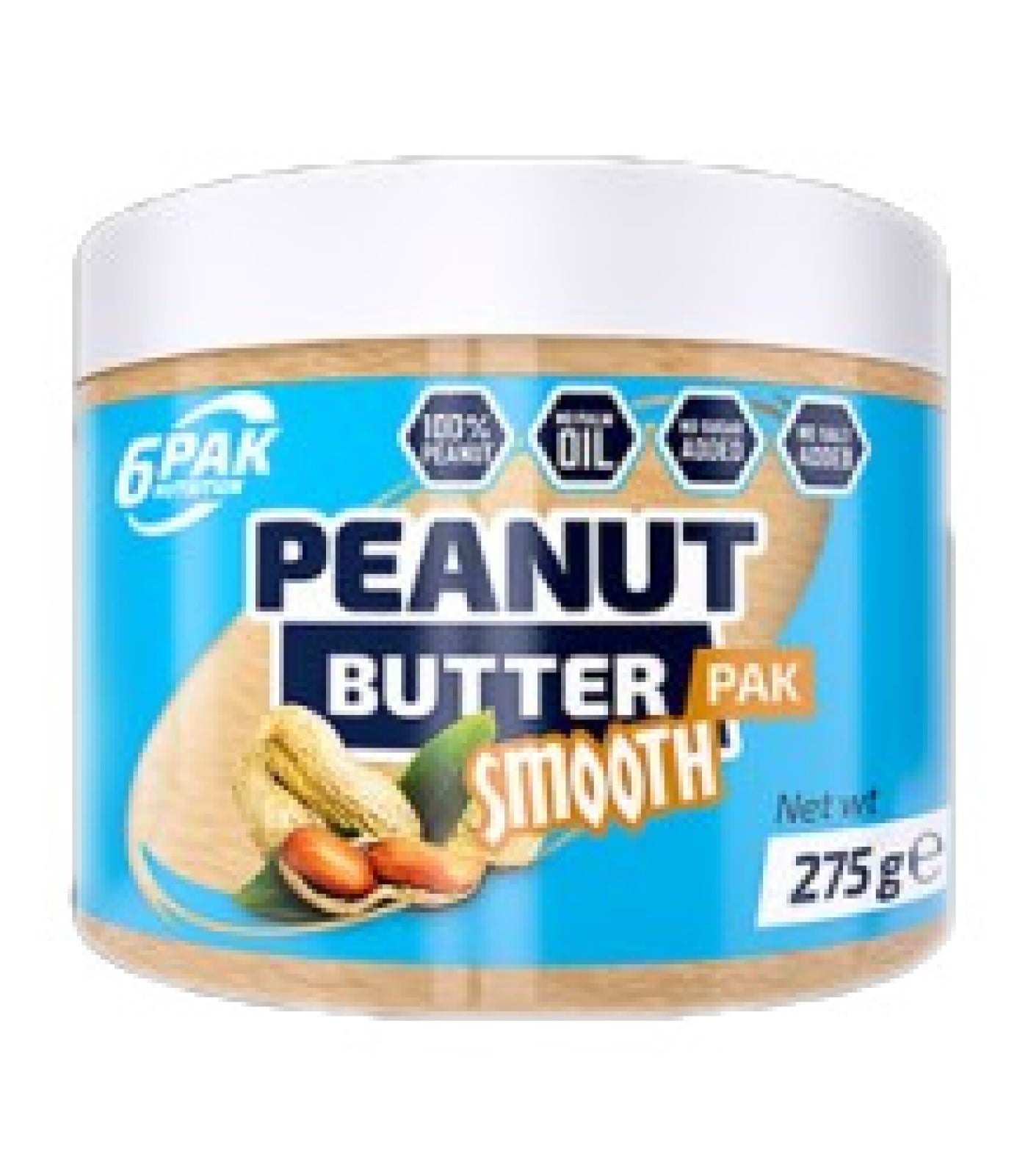 6PAK Nutrition - Peanut Butter Pak Smooth / 275 грама