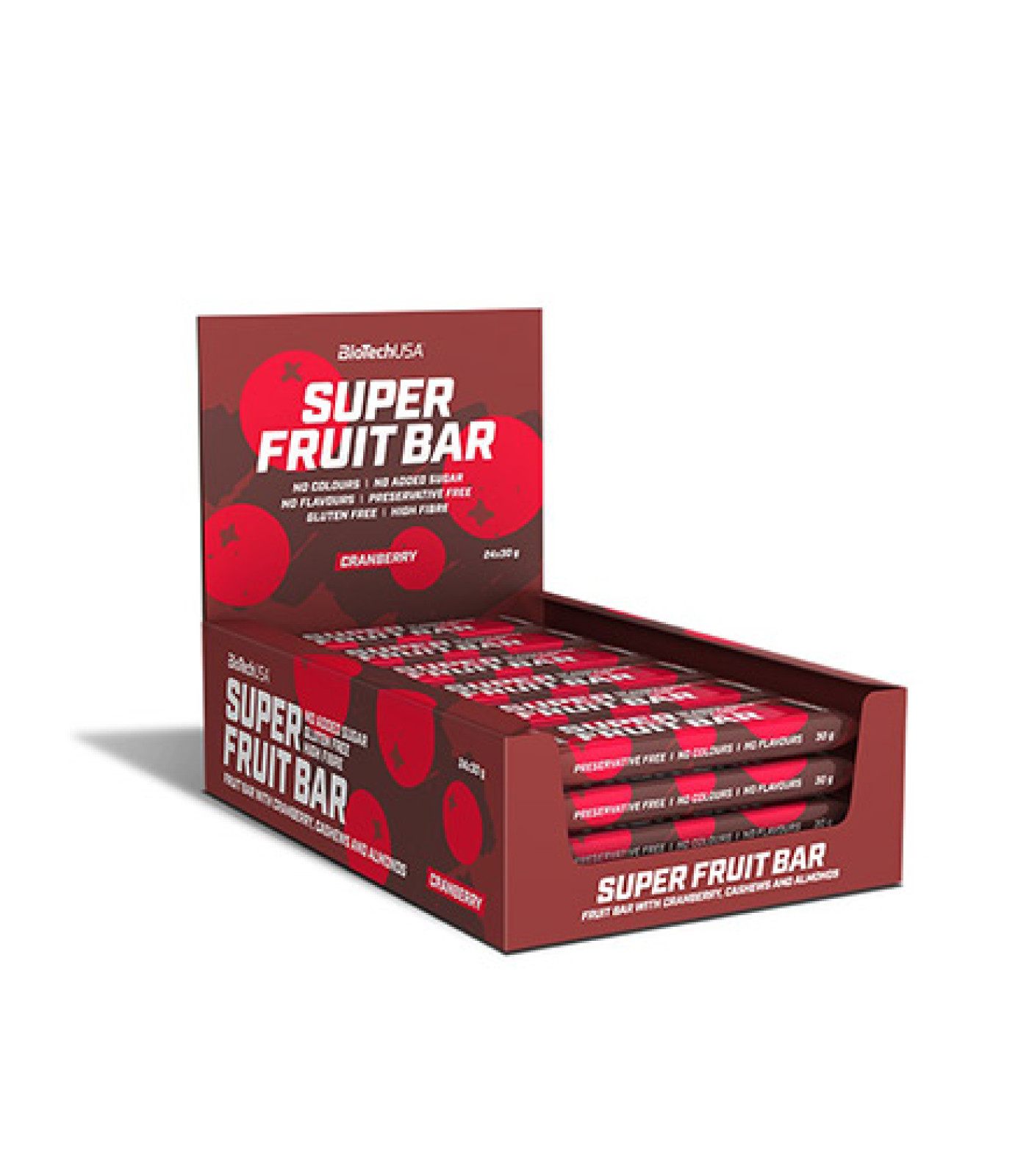 BIOTECH USA Super Fruit Bar / 24 x 30 g