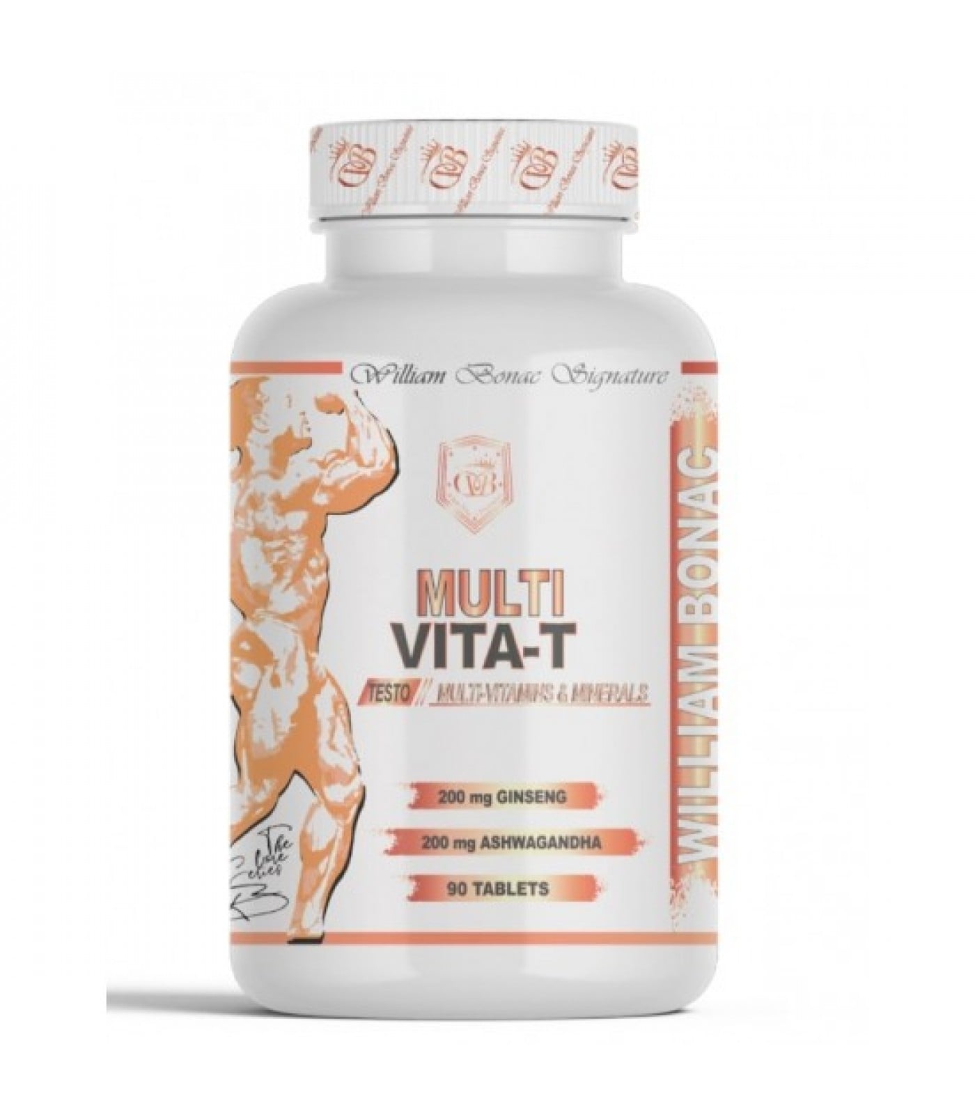 William Bonac THE CORE SERIES MULTI VITA-T 90 таблетки / 30 дози