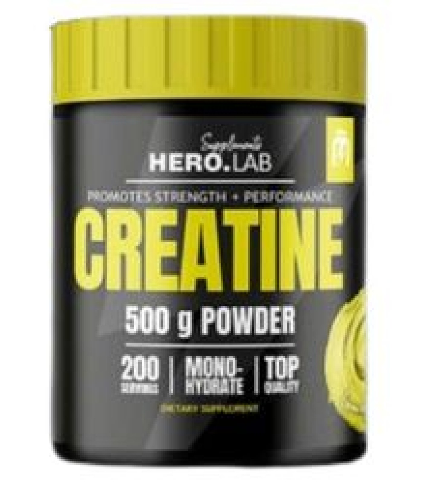 Hero.Lab - Creatine Monohydrate Powder / 500 грама, 100 дози