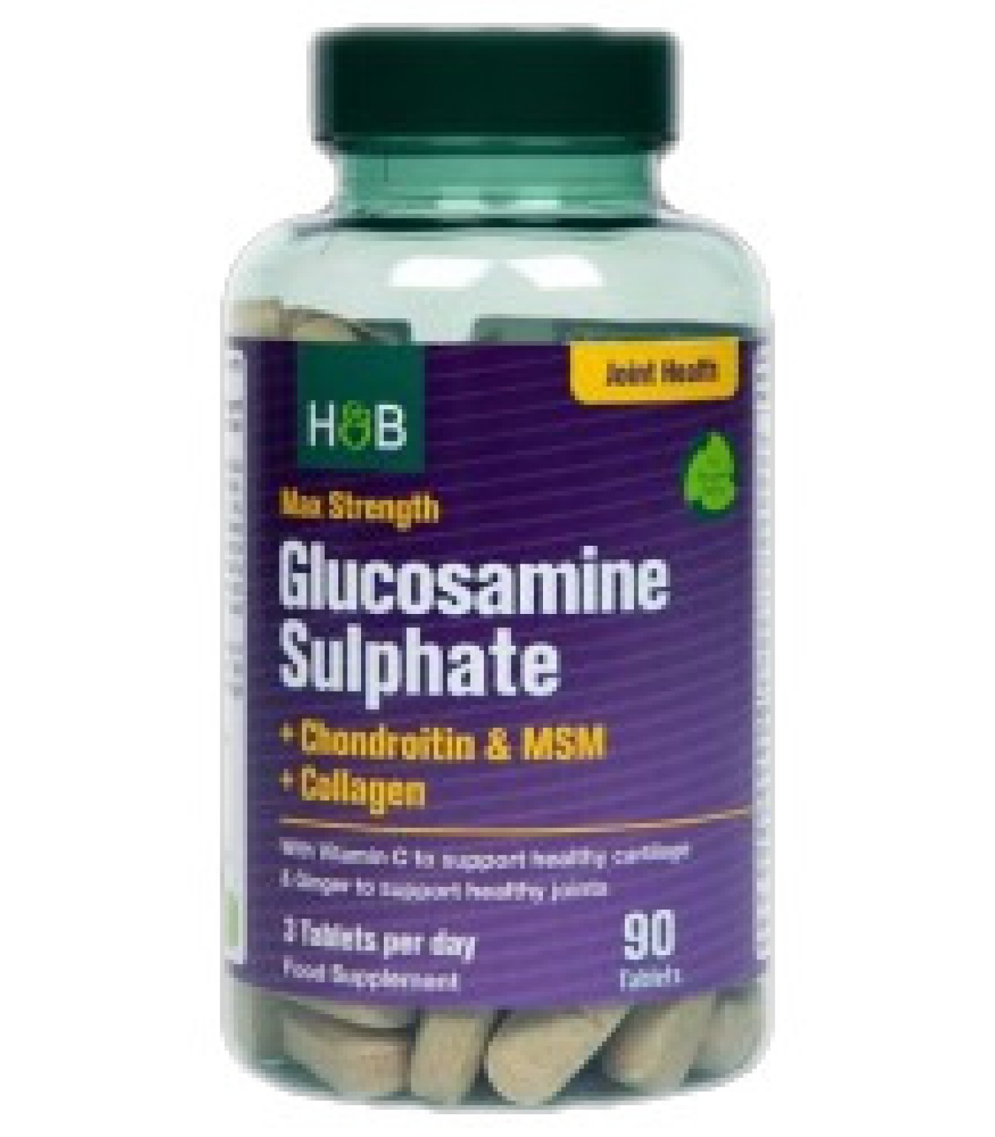 Holland And Barrett - Max Strength Glucosamine Sulphate | Plus ...