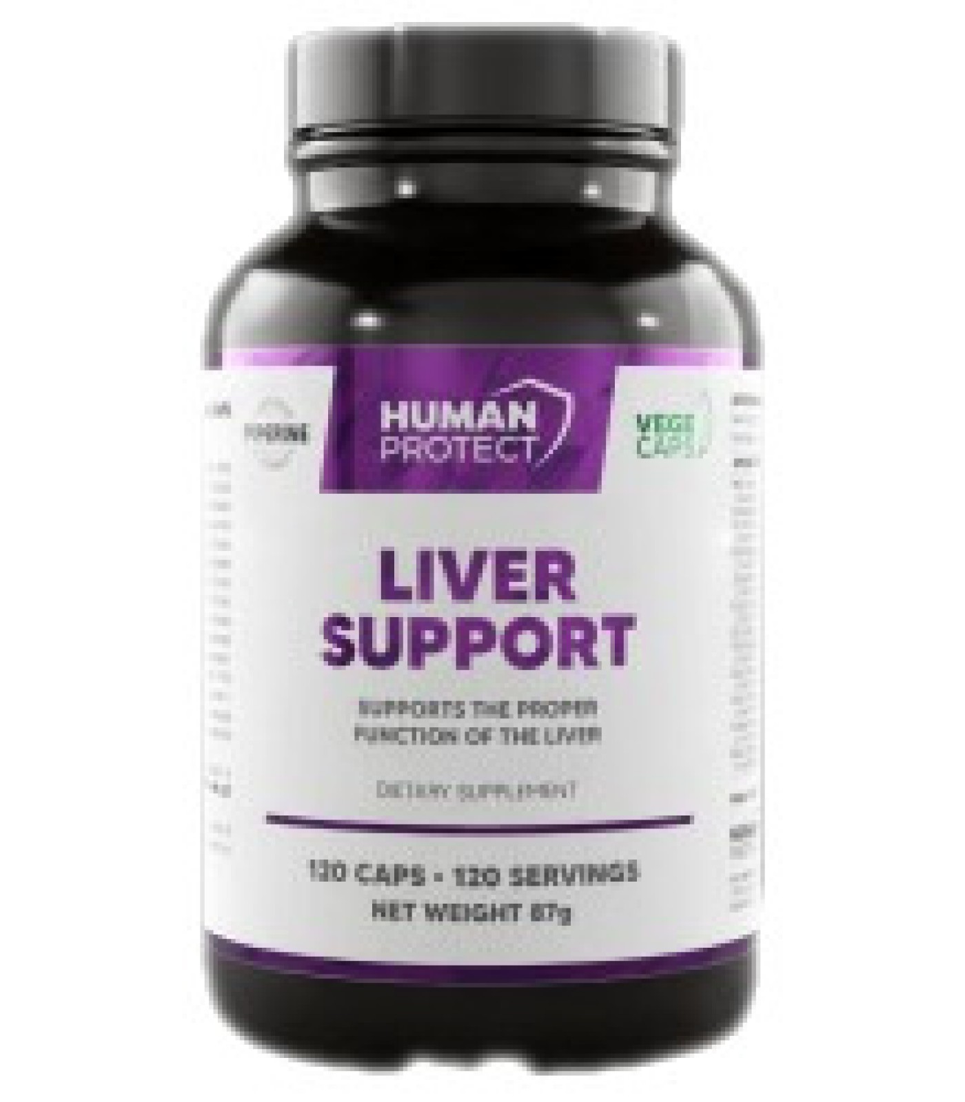 Human Protect - Liver Support | Proper Liver Function Support / 120 ...