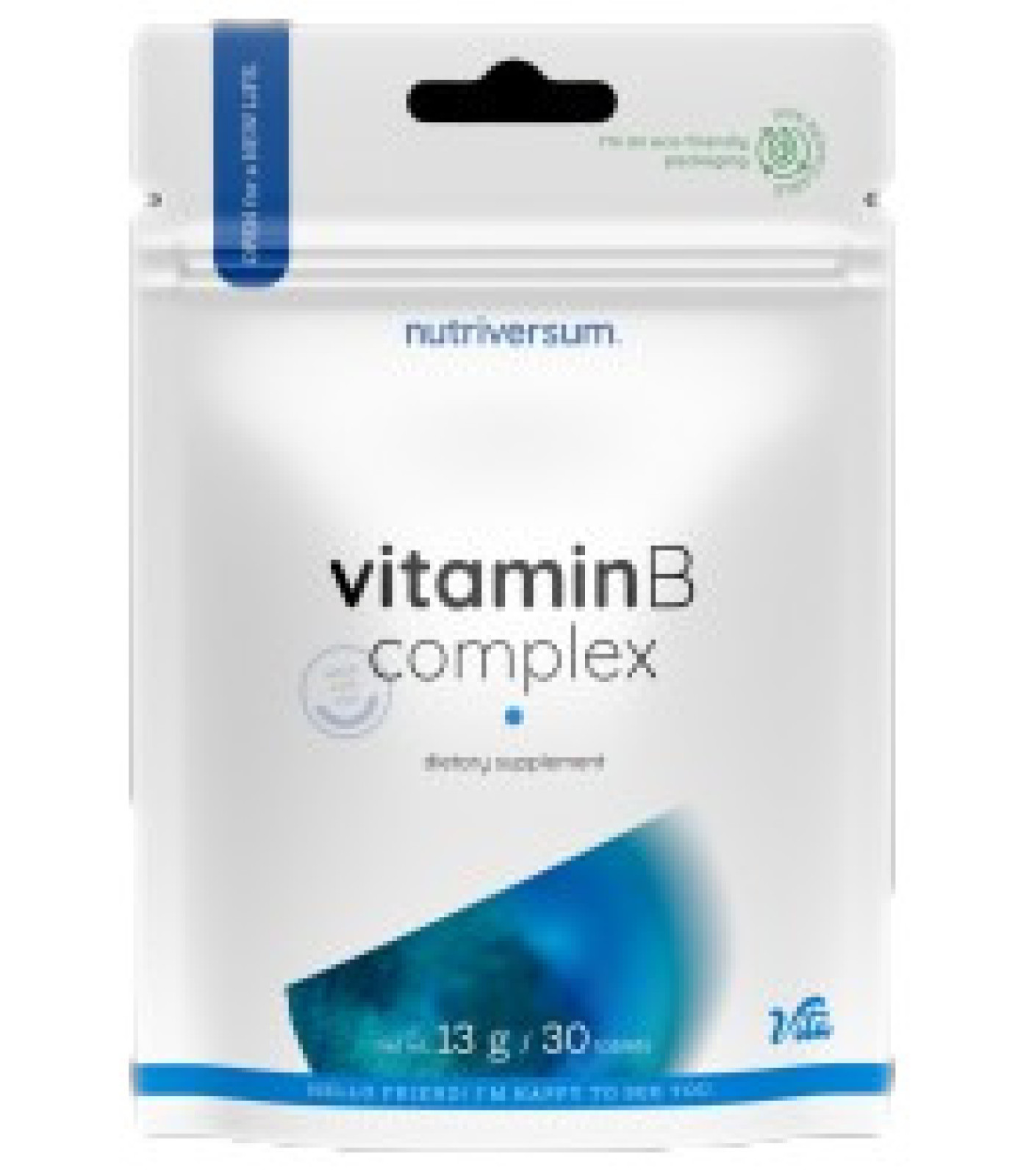 Nutriversum - Vitamin B-Complex / 30 Таблетки, 30 дози