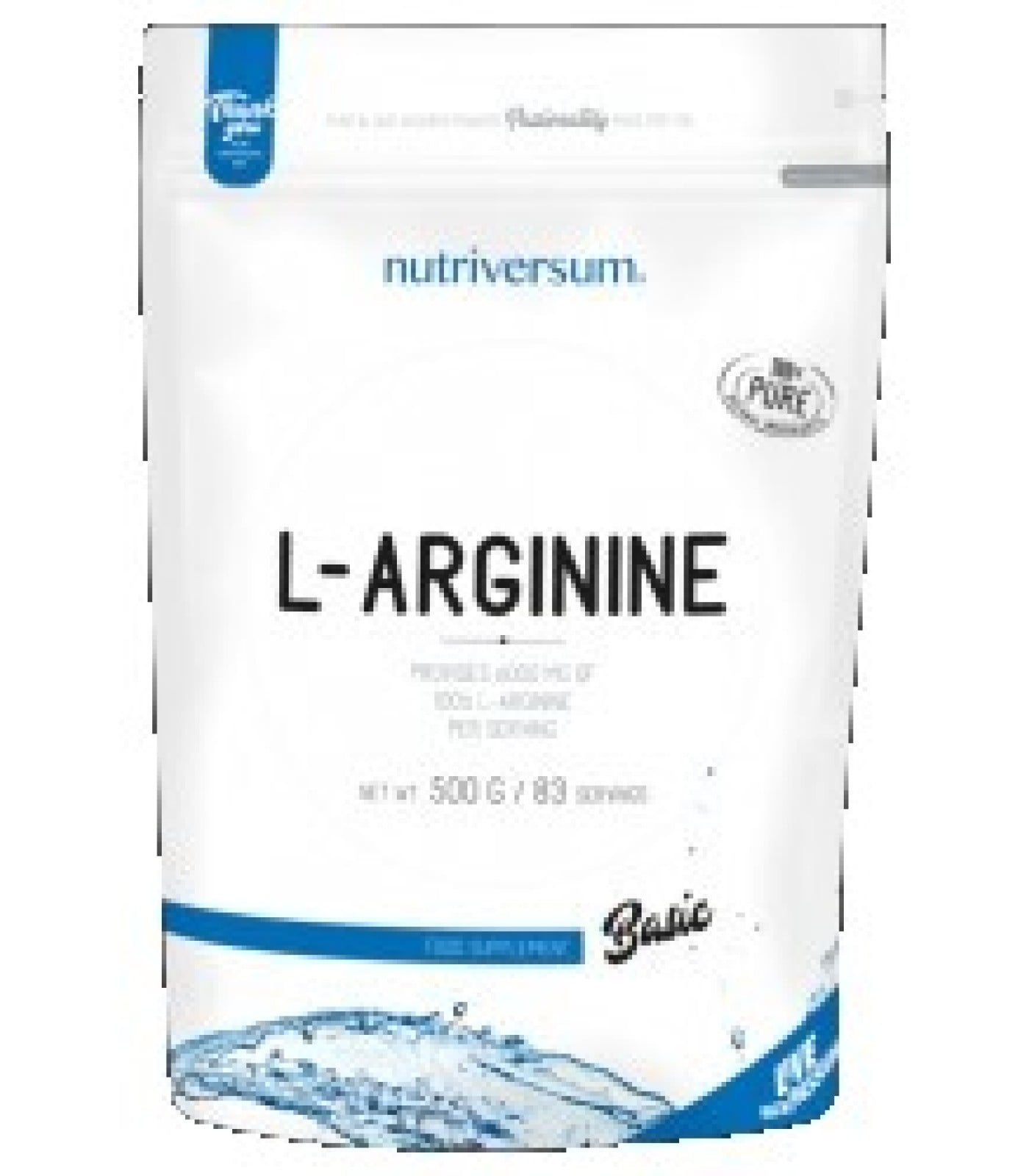 Nutriversum - L-Arginine Powder | 100% Pure / 500 gr.