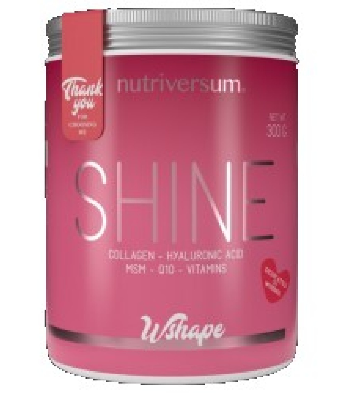 Nutriversum - Shine | Collagen - Hyaluronic Acid - MSM - Q10 - Vitamins ...