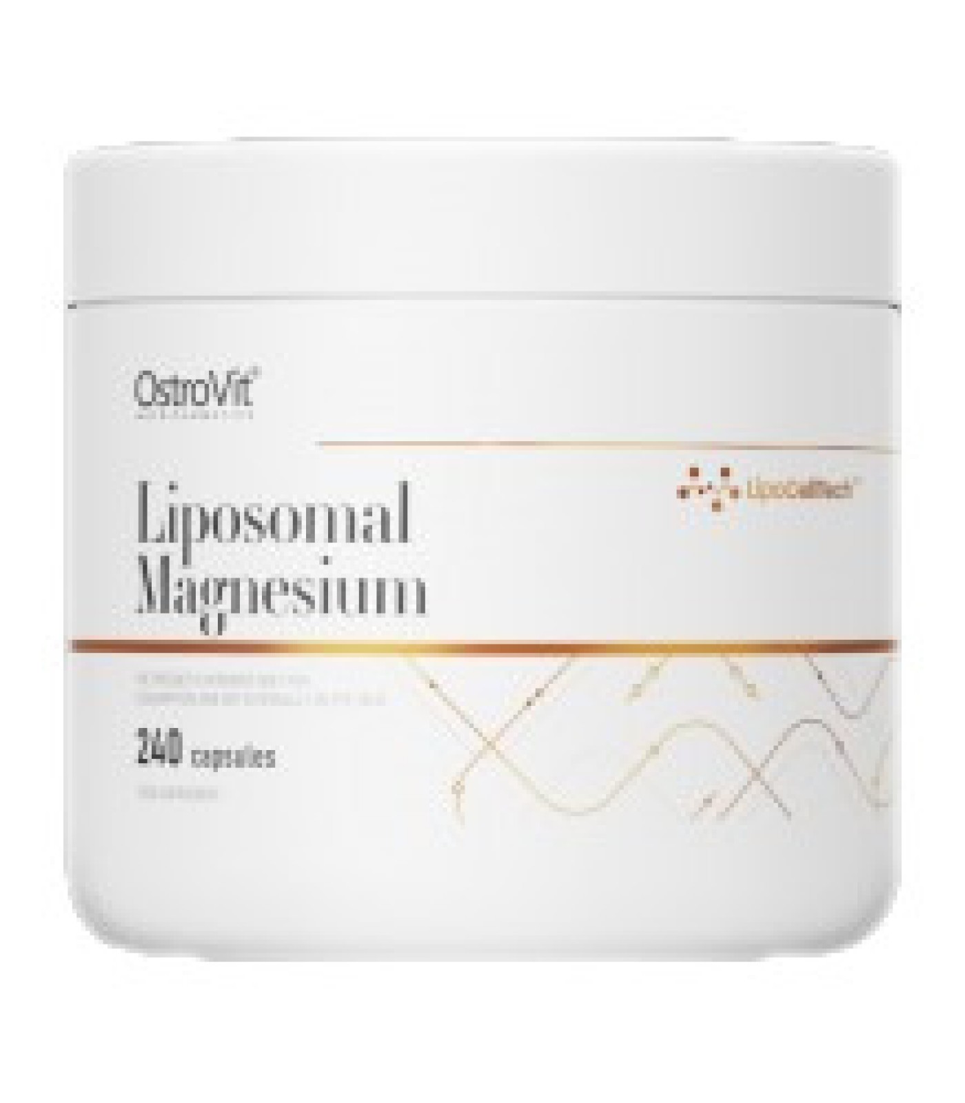 OstroVit - Liposomal Magnesium | LipoCellTech™ / 240 капсули, 60 дози