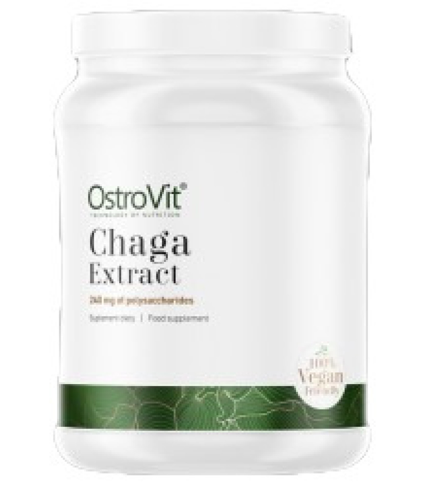 OstroVit - Chaga Extract Powder / 50 грама, 83 дози