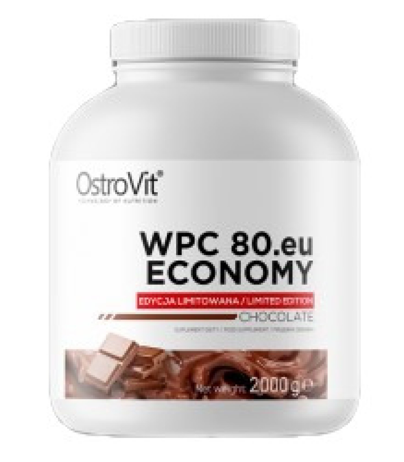 OstroVit - Economy WPC 80.eu / Whey Protein Concentrate / 2000 грама ...