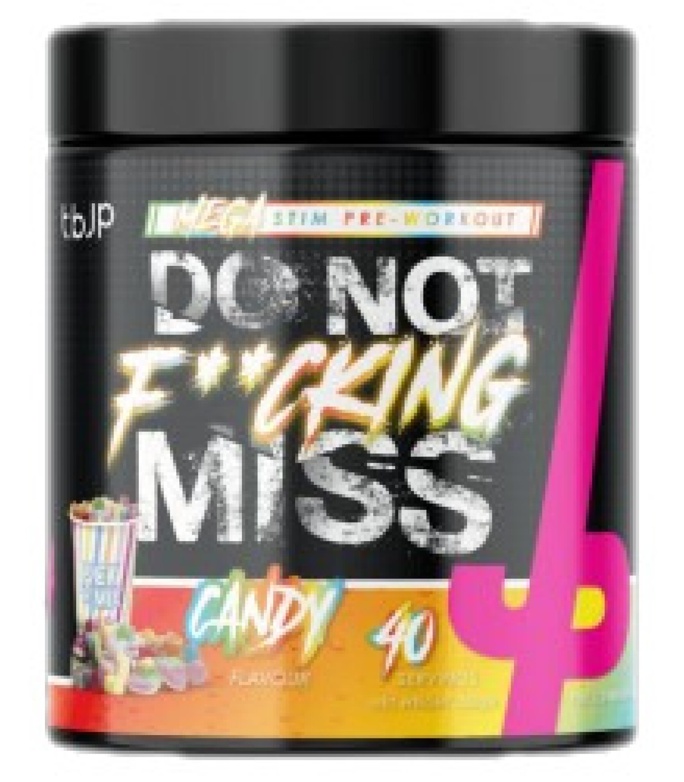 Trained by JP - DNFM | Mega Stim Pre-Workout / 320 грама, 40 дози
