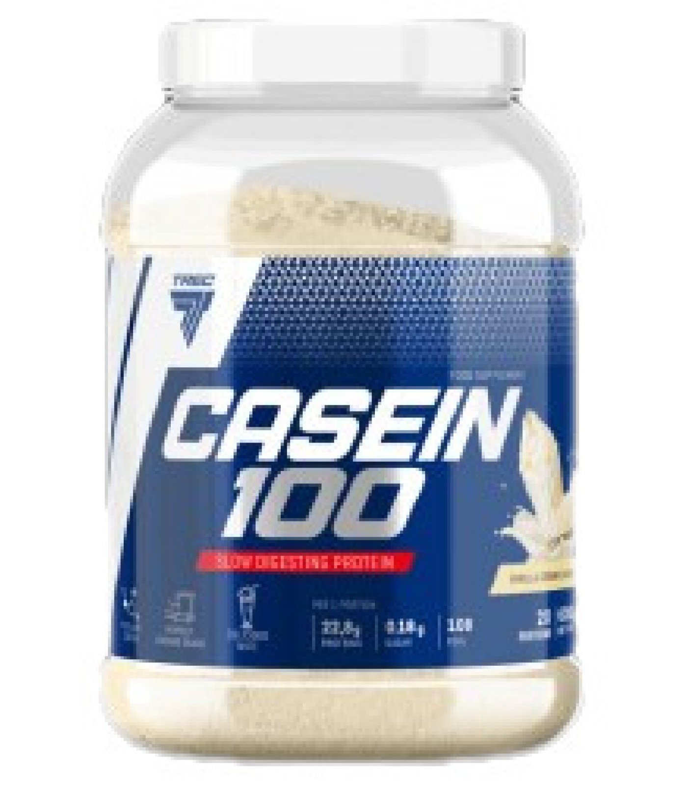 Trec Nutrition - Casein 100 | Slow Digesting Protein / 600 грама