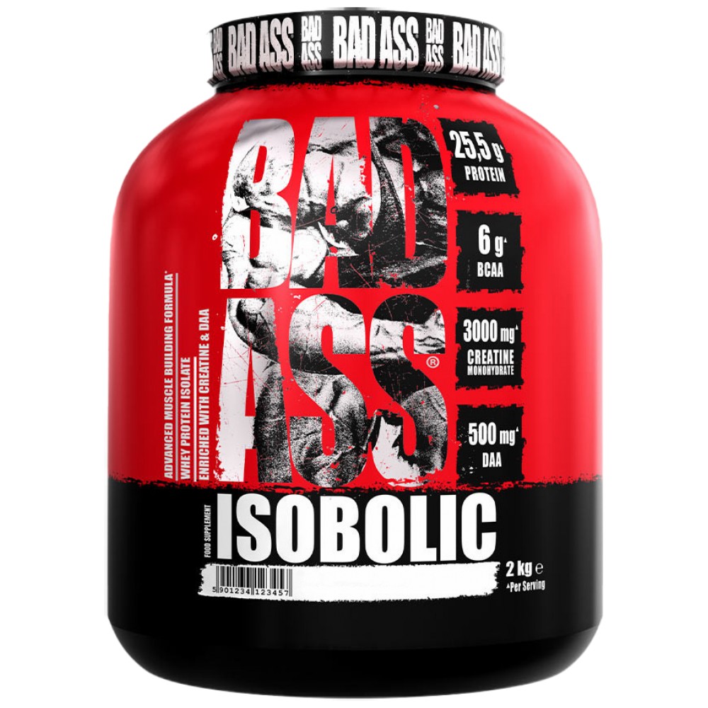 BAD ASS - Bad Ass Isobolic | Whey Protein Isolate with DAA & Creatine ...