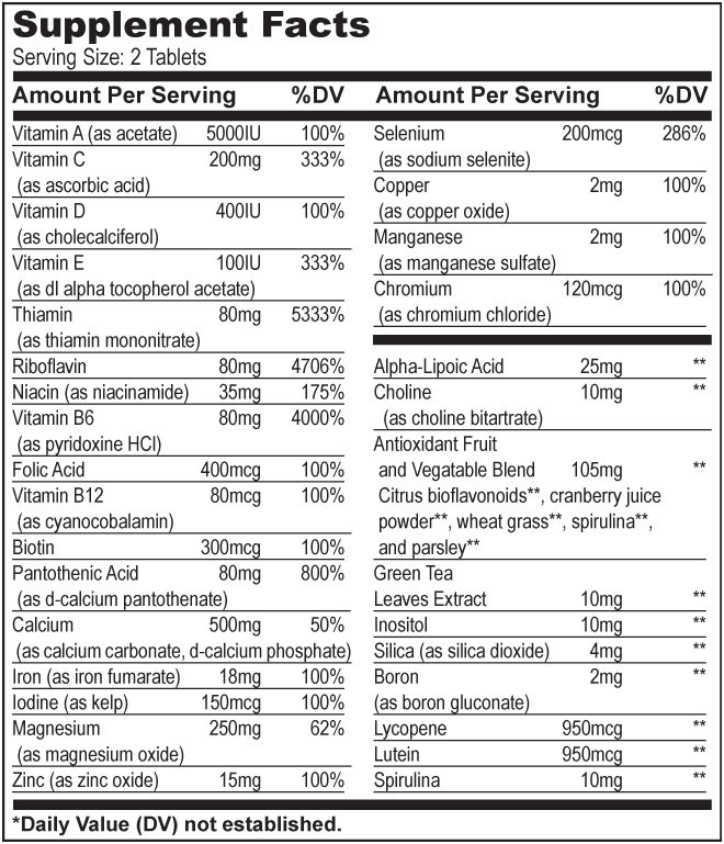 Multivitamins for Women BioTech USA 60 таблетки