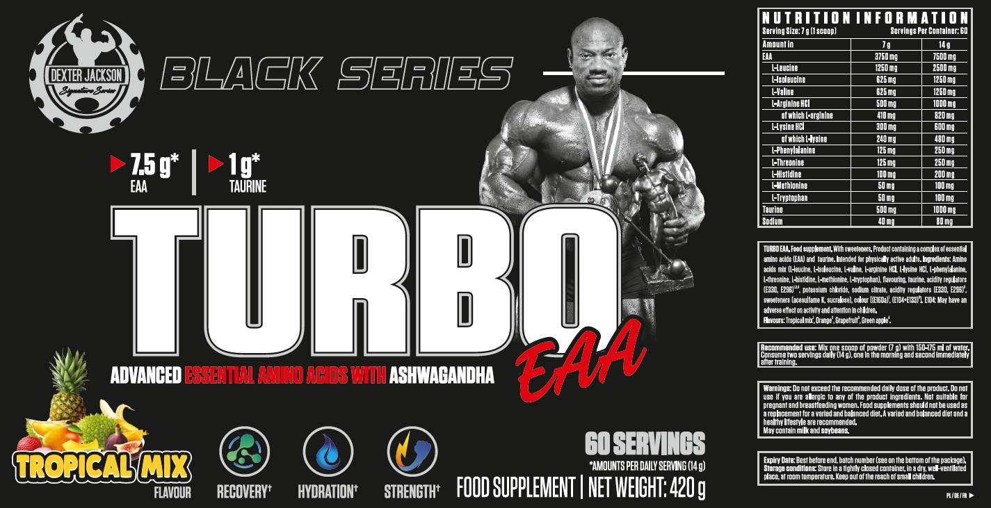 Dexter Jackson Signature Series - Black Series | Turbo EAA Powder ...