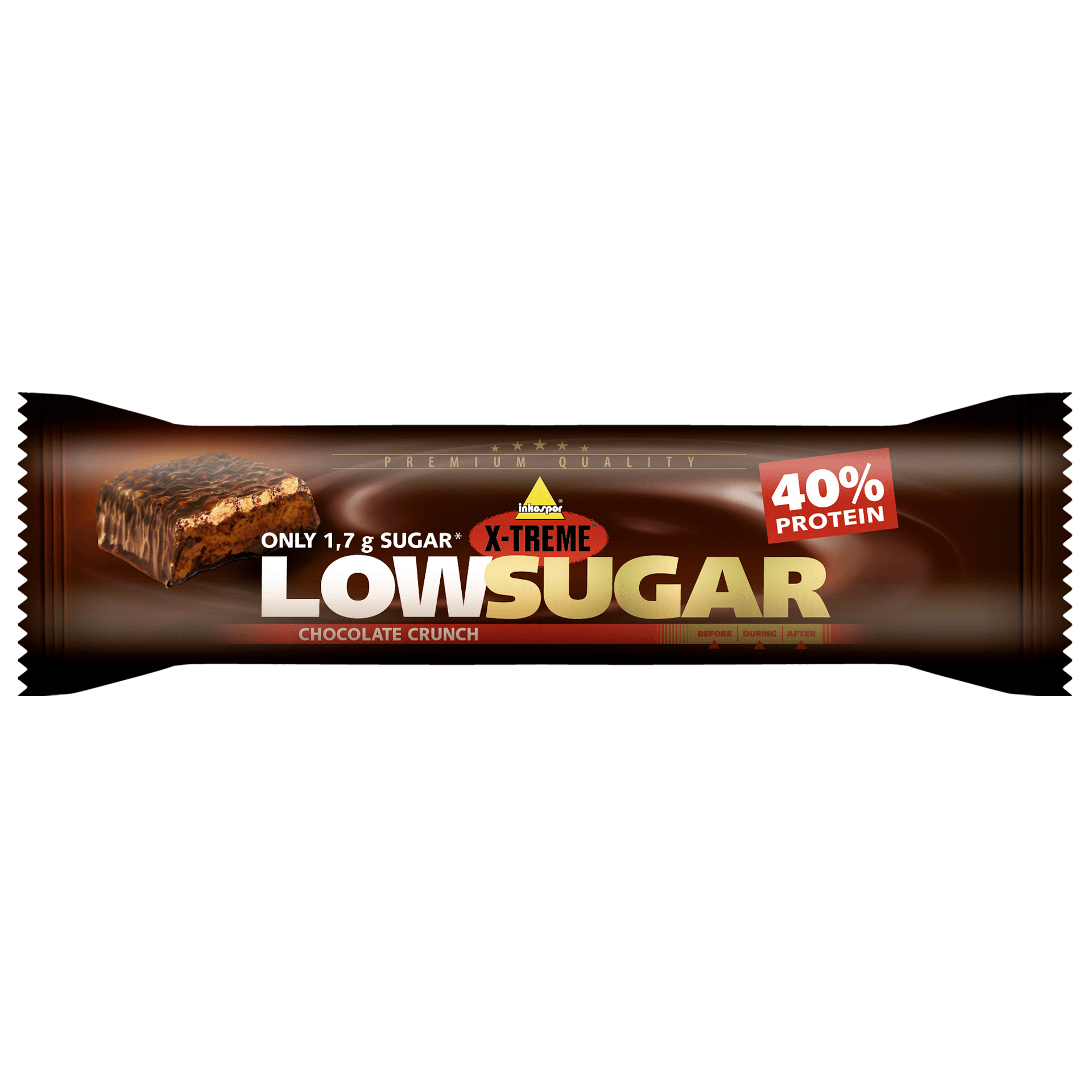 Inkospor - Протеинов бар кутия (24 бр.) - X-TREME LOW SUGAR - CHOCOLATE ...